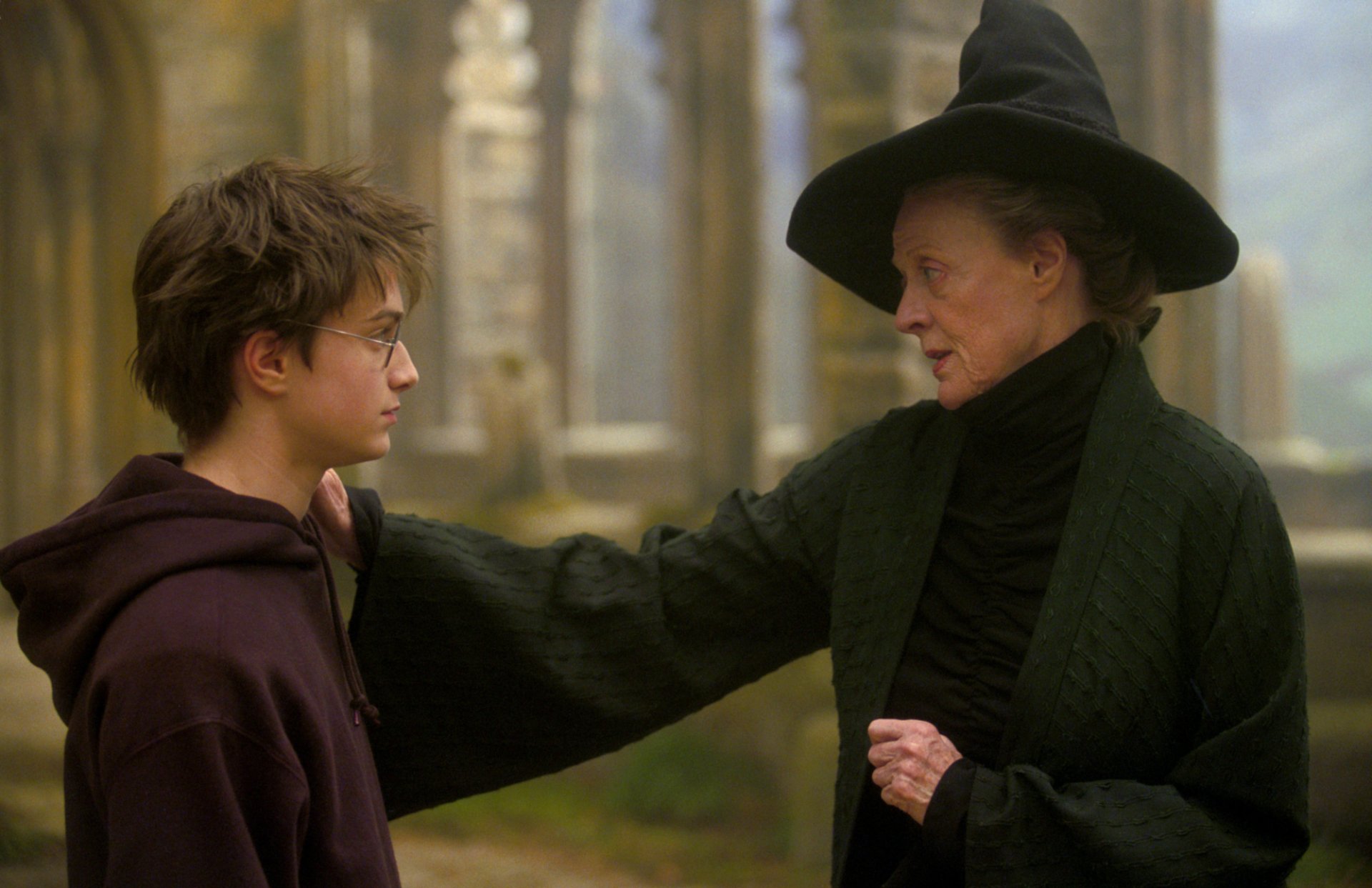 Download Maggie Smith Minerva McGonagall Daniel Radcliffe Harry Potter ...