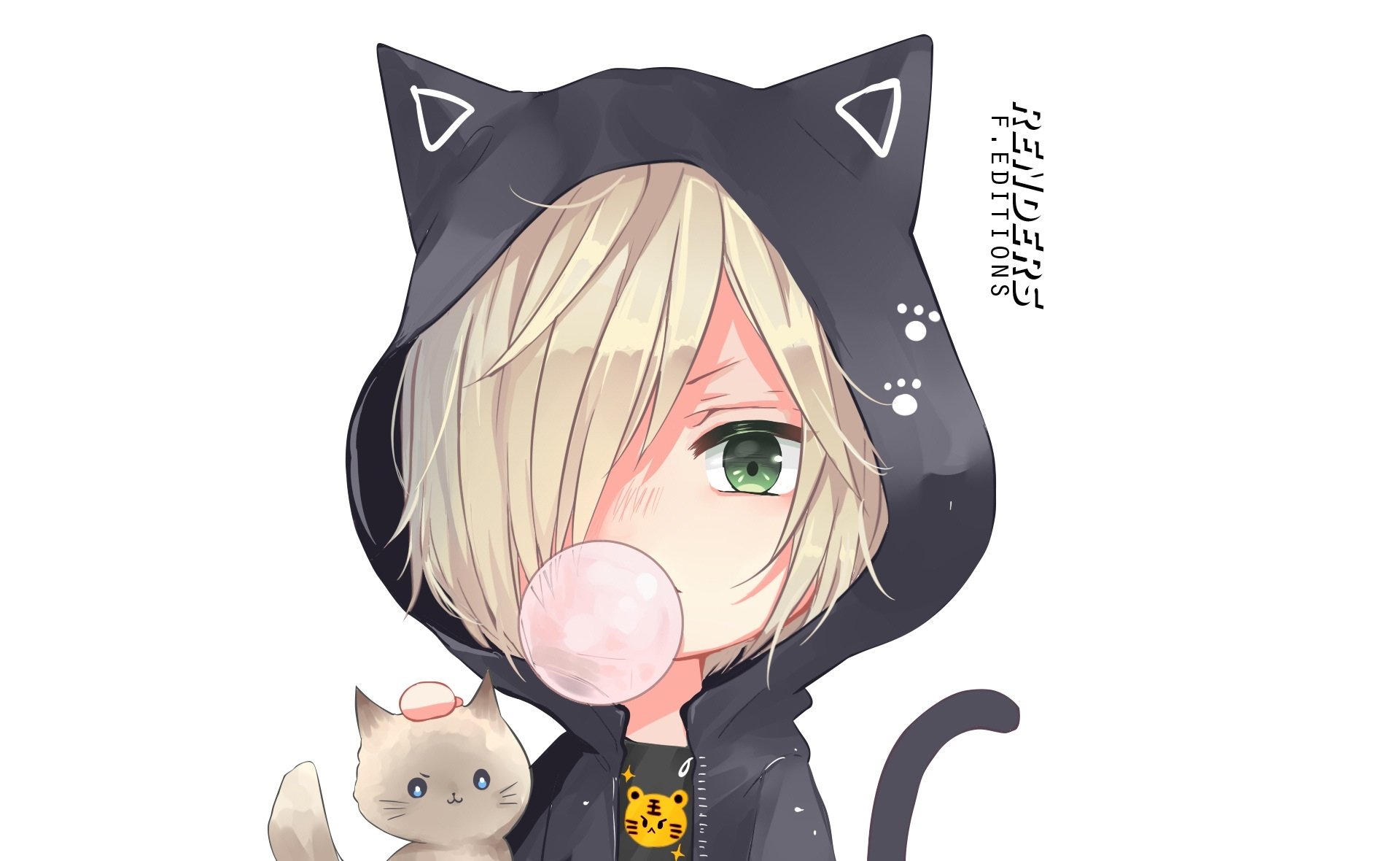 Fondo De Pantalla De Neko Yuri Kawaii Nekopara Japanese Anime Poster