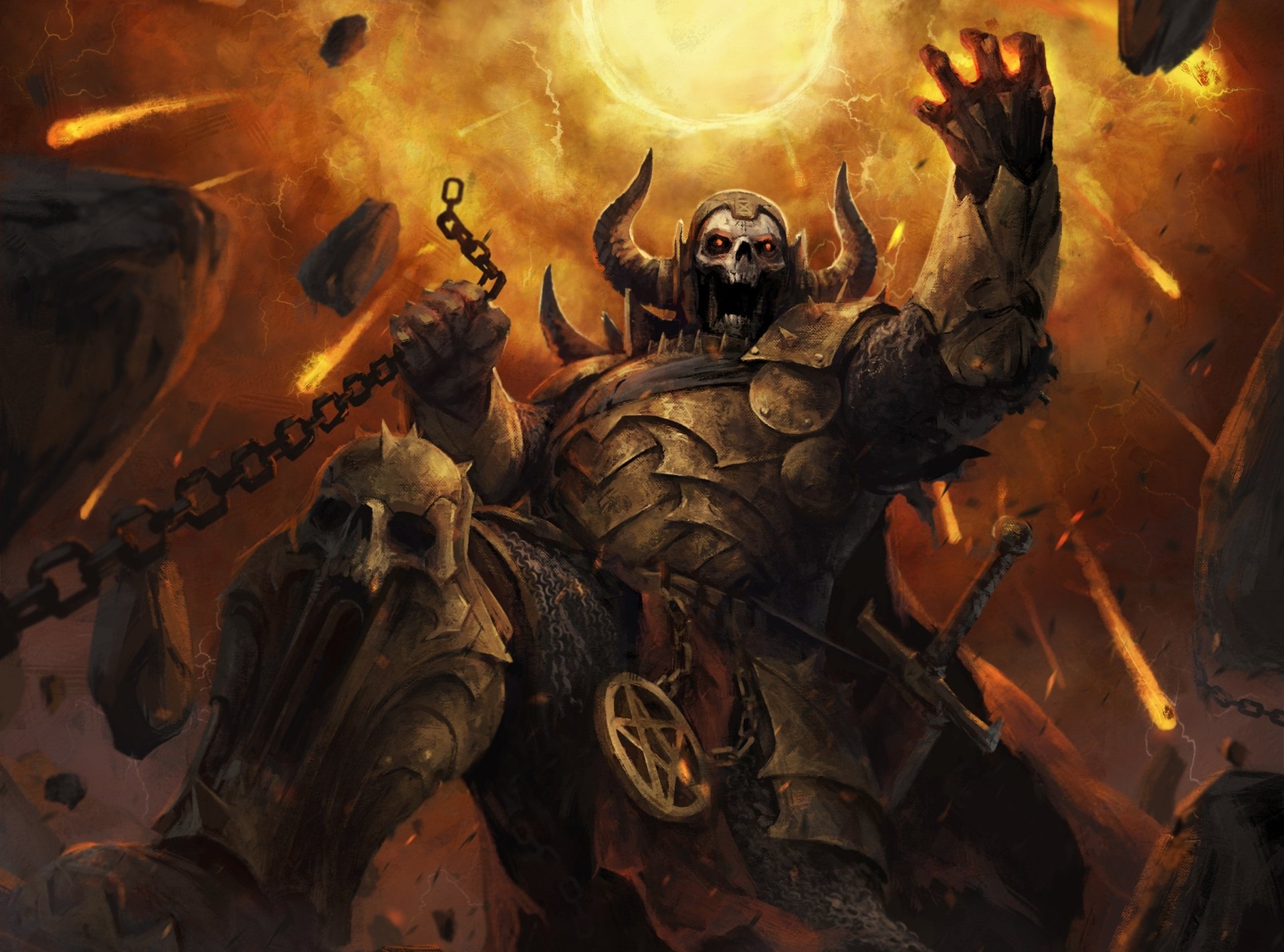 Download Armor Dark Demon HD Wallpaper