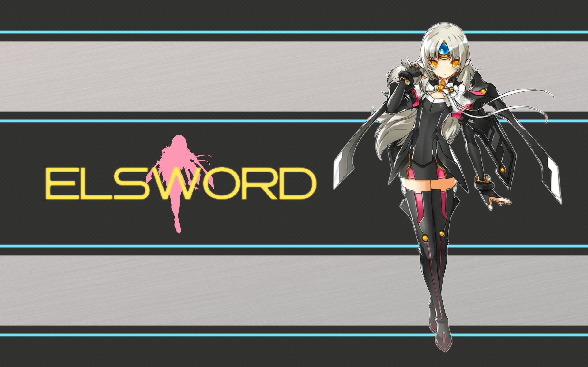 Elsword HD Wallpaper – Epic Video Game Character Showcase