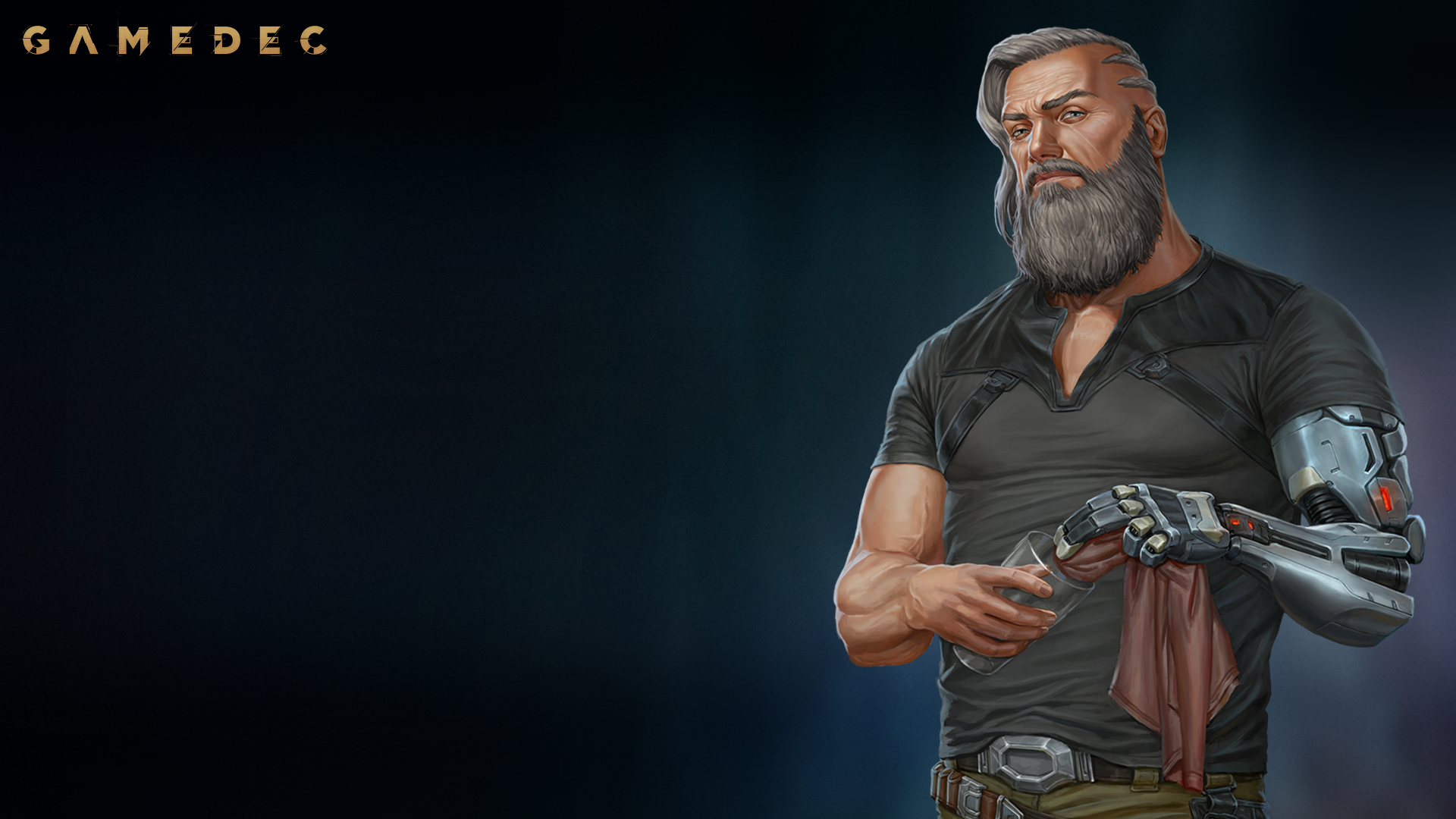 Gamedec Character HD Wallpaper