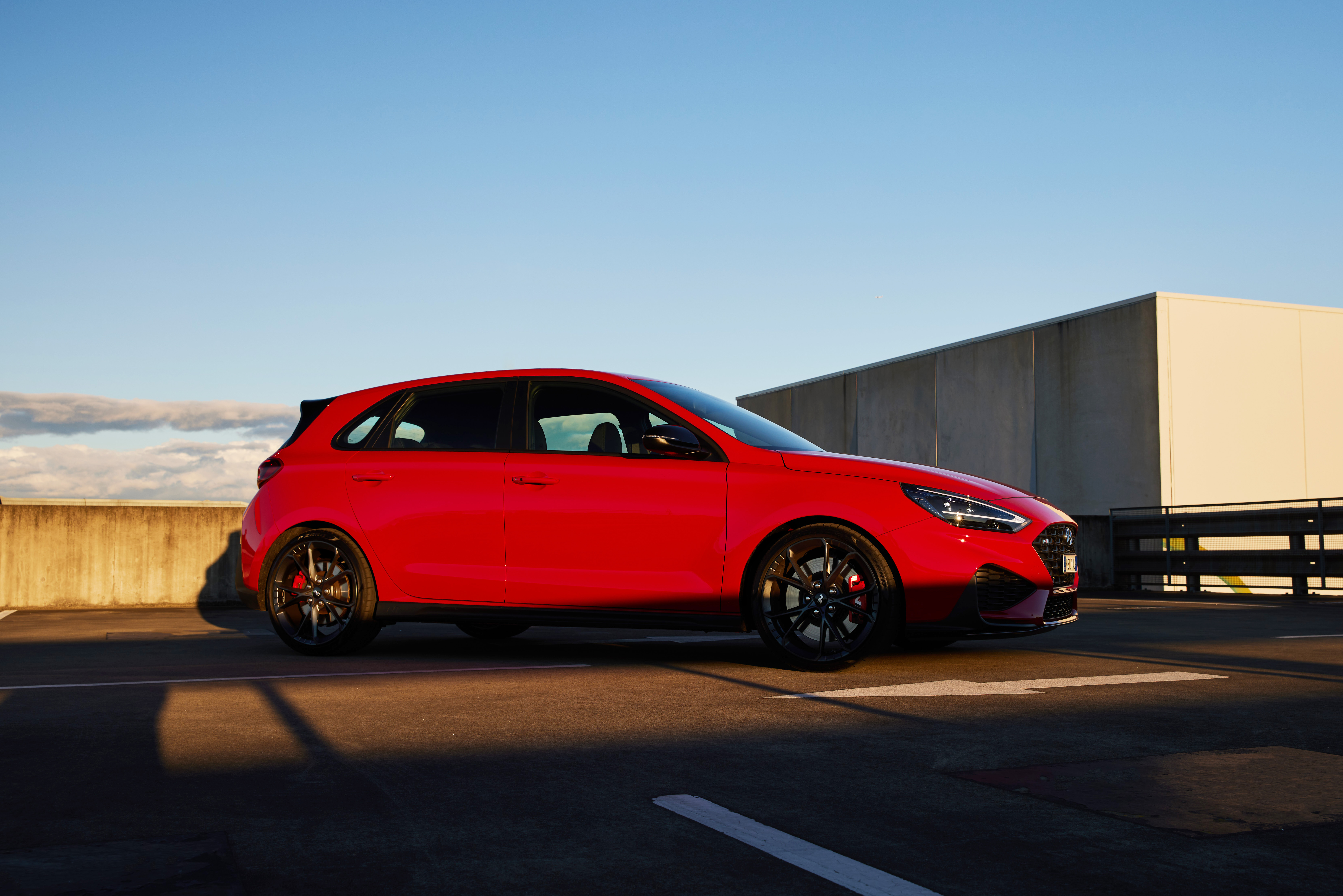 Red Hyundai i30 N (PD)