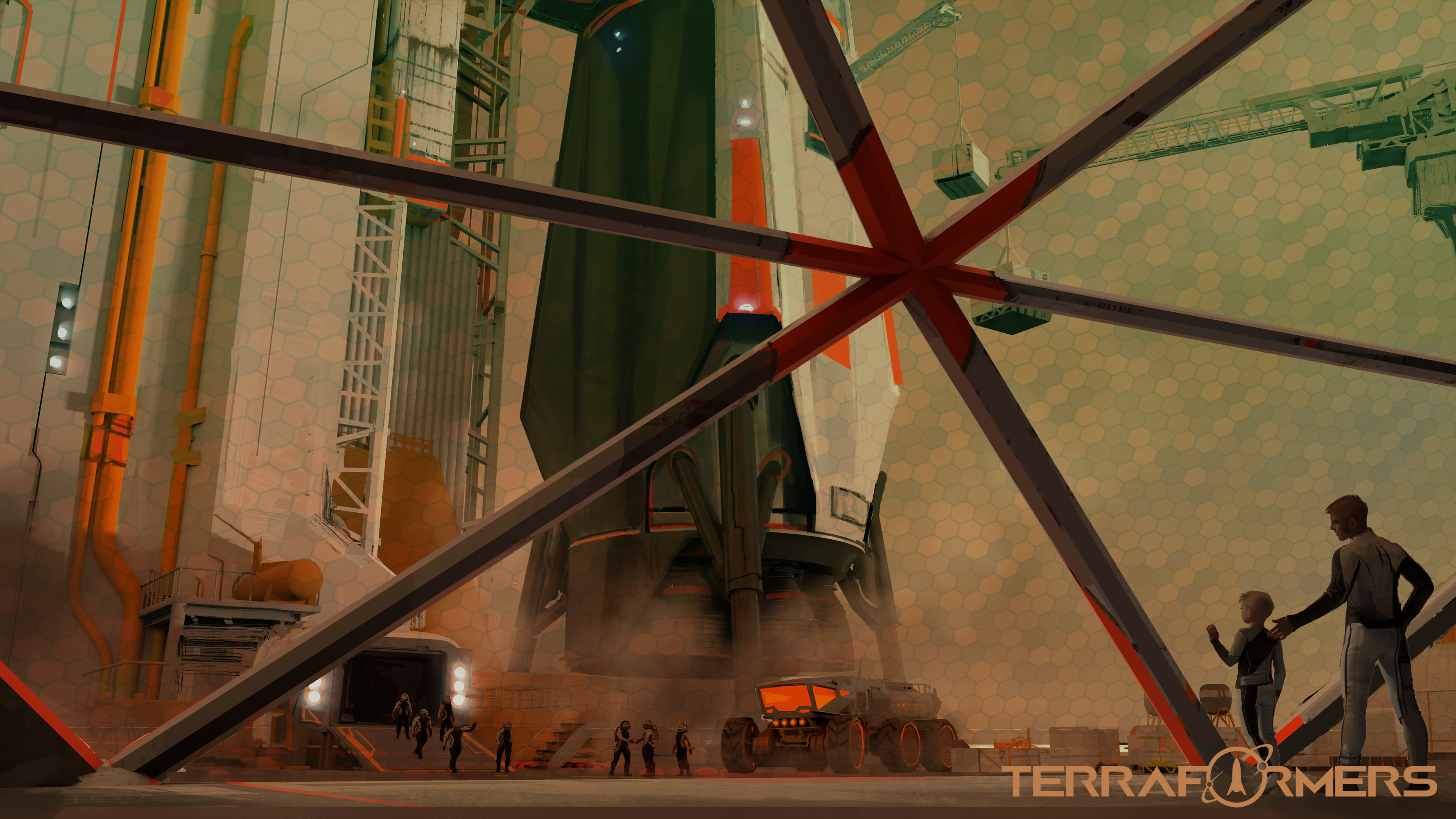 Terraformers HD Wallpaper