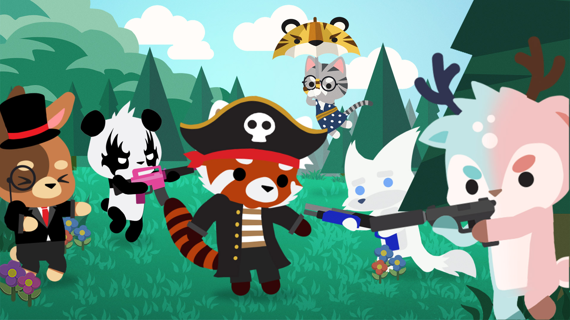 Download Video Game Super Animal Royale HD Wallpaper