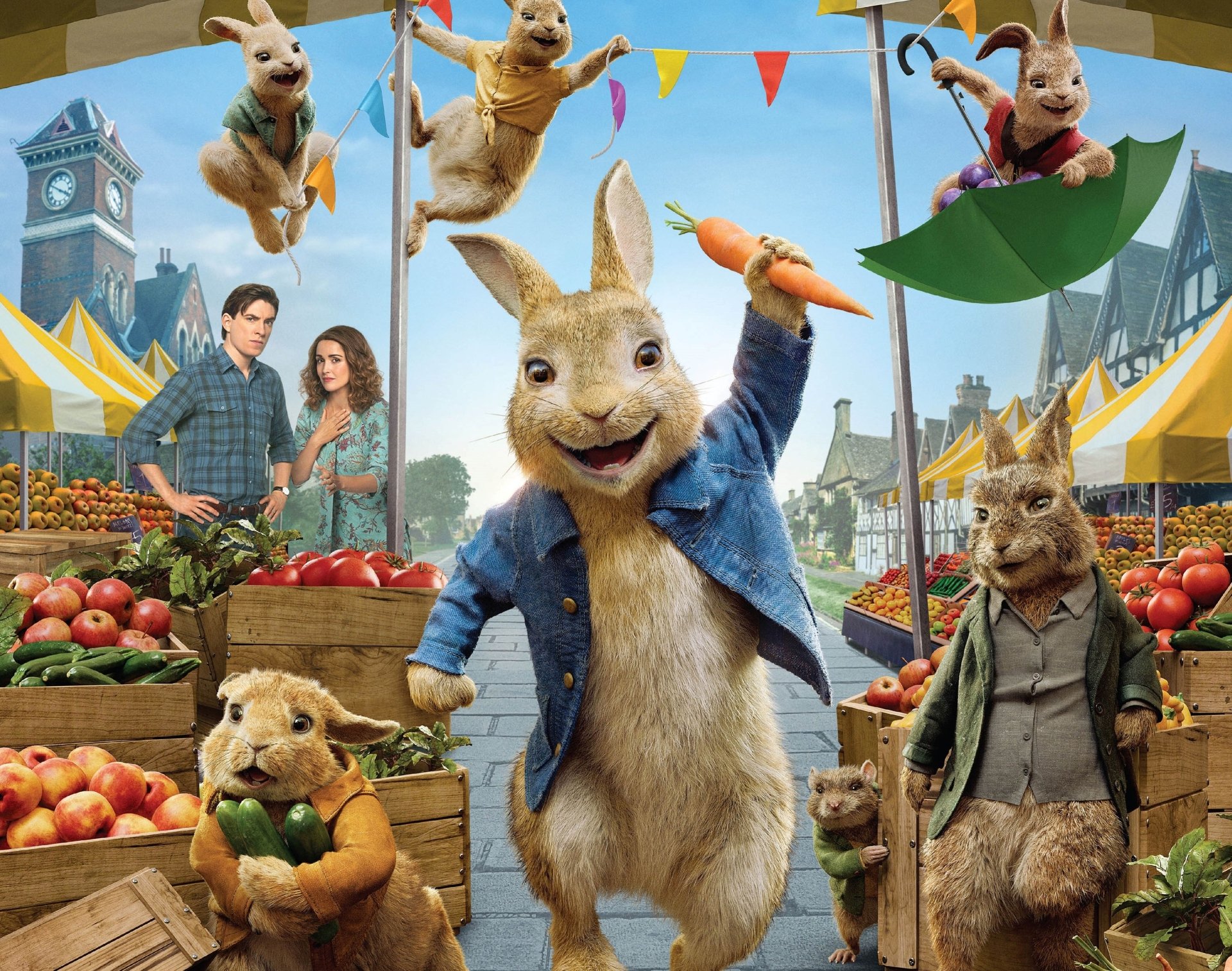 Download Movie Peter Rabbit 2: The Runaway HD Wallpaper