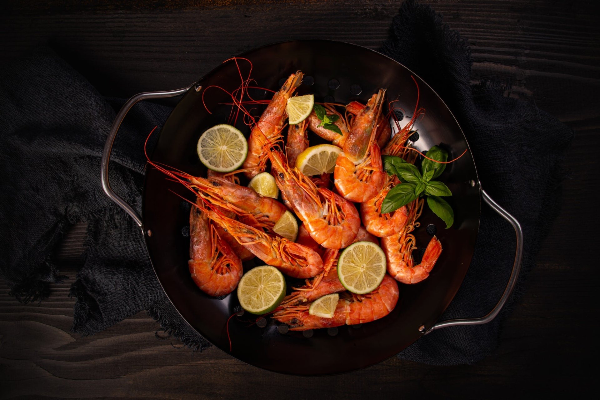 Download Seafood Food Shrimp HD Wallpaper