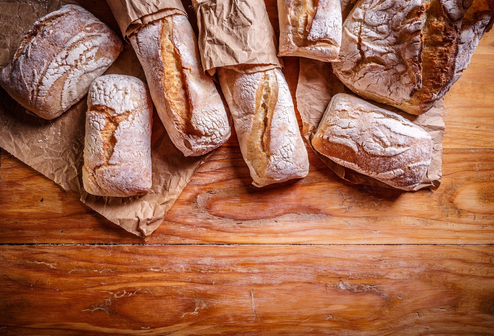 Download Food Bread HD Wallpaper