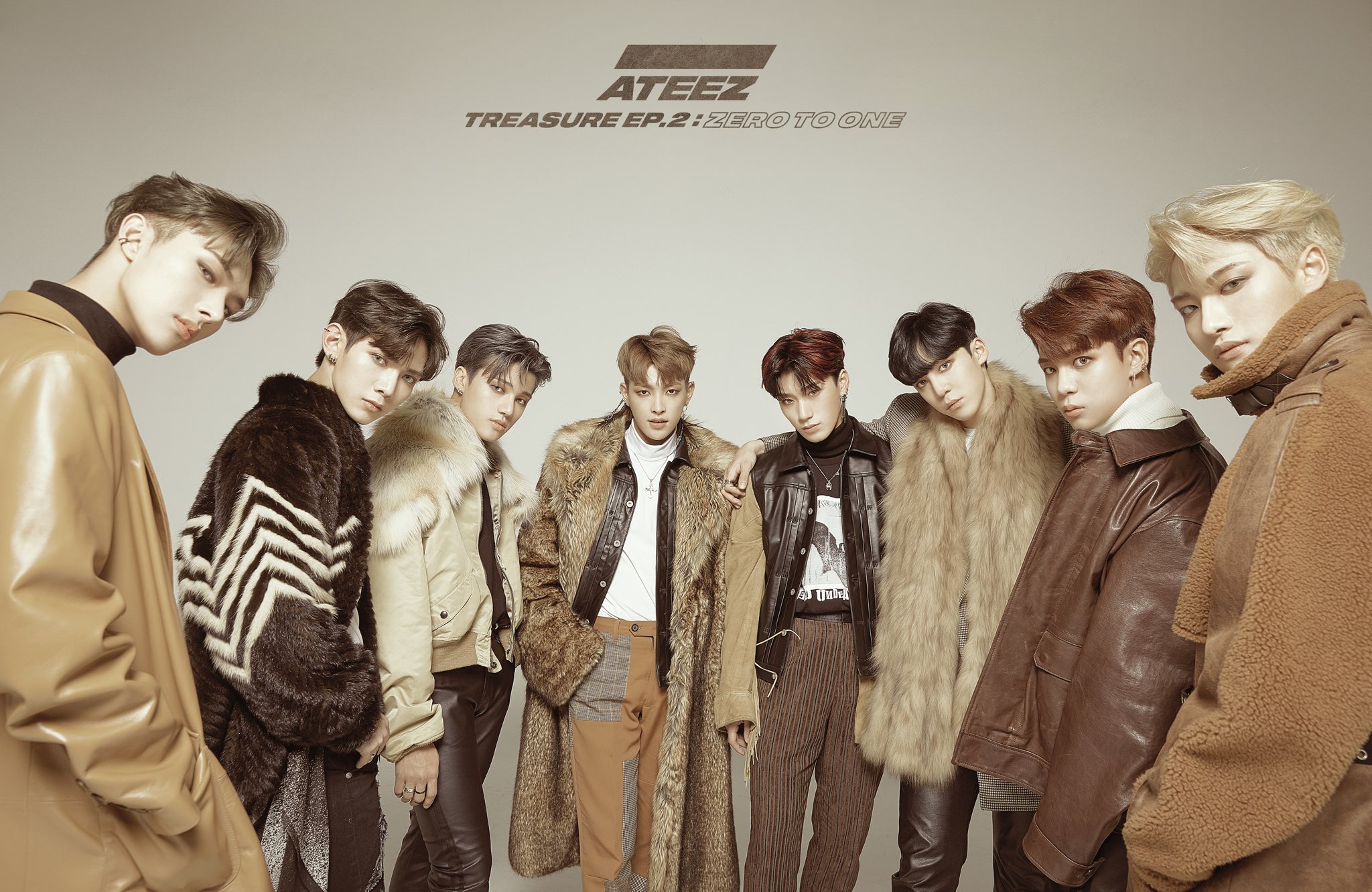ATEEZ K pop Group HD Wallpaper Dynamic Desktop Background