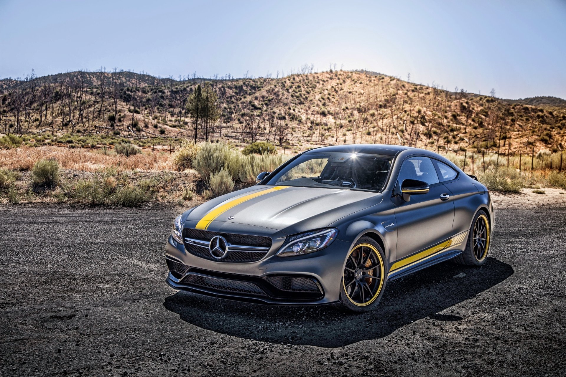 Download Vehicle Mercedes-Benz C-Class 4k Ultra HD Wallpaper