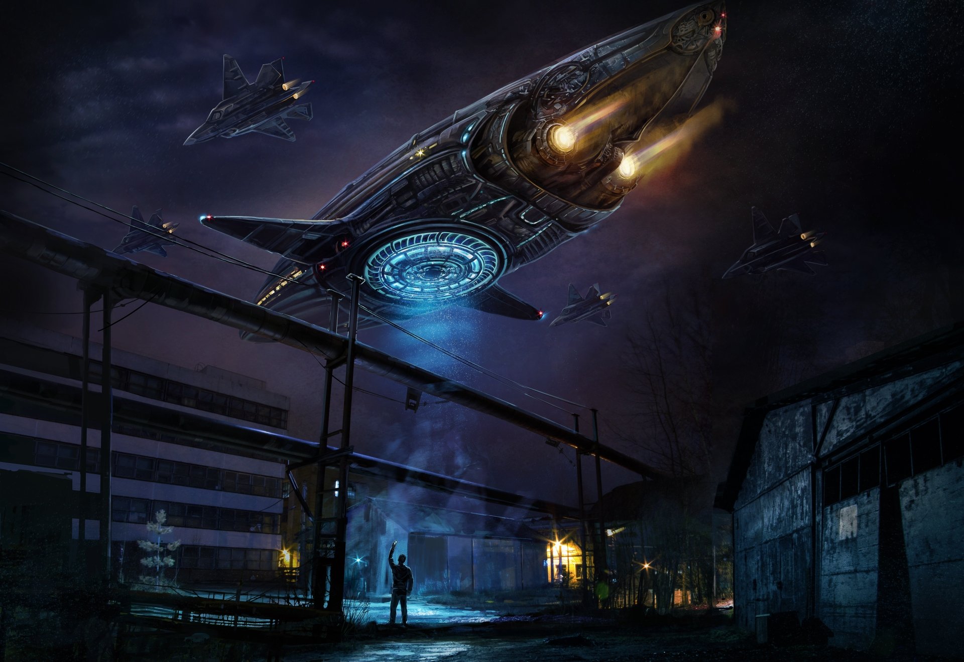 Download Sci Fi Spaceship 4k Ultra HD Wallpaper | 6554x4500 | Wallpaper ...