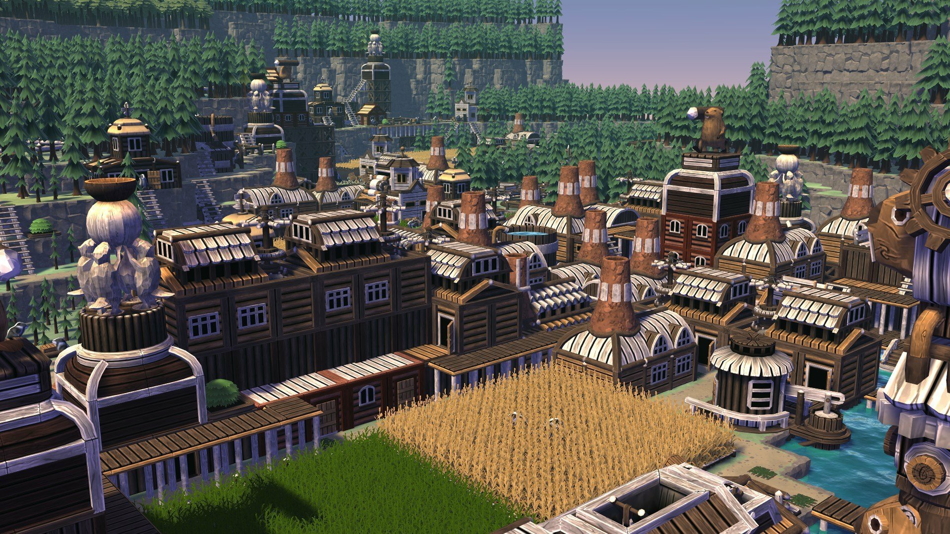 Timberborn Game HD Wallpaper