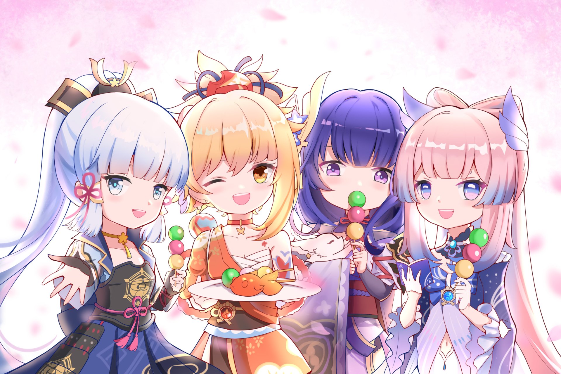 Download Yae Miko Guuji (Genshin Impact) Sangonomiya Kokomi Baal Raiden Shogun (Genshin Impact ...