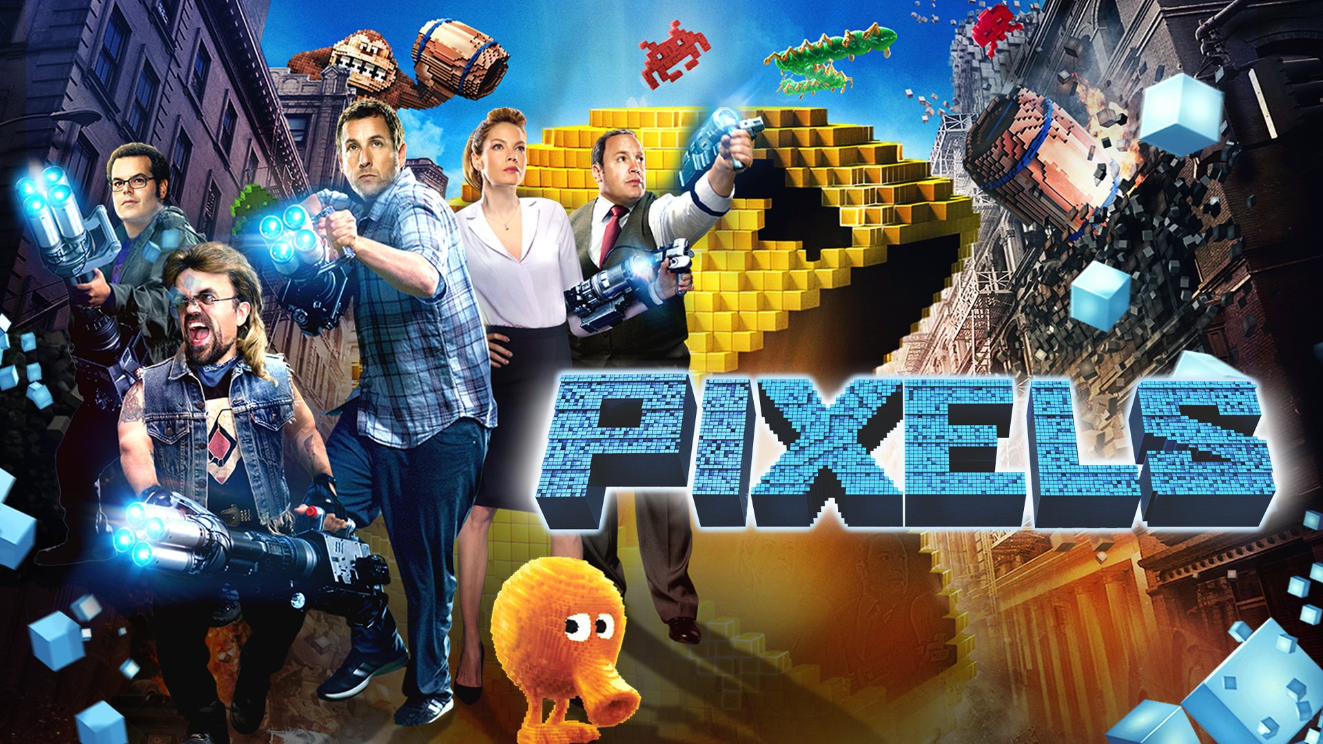 Download Movie Pixel Art HD Wallpaper