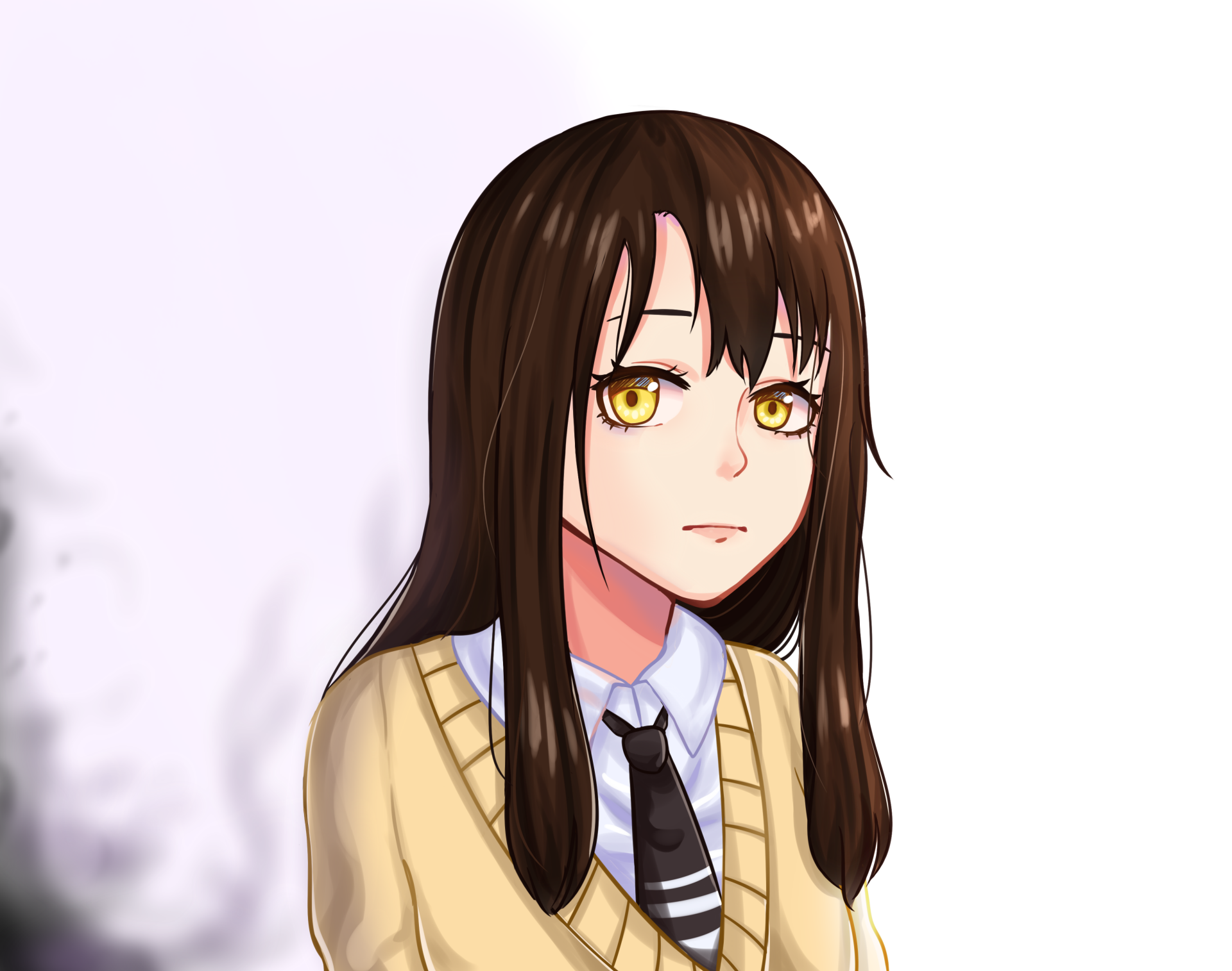 Download Miko Yotsuya Anime Mieruko-chan HD Wallpaper