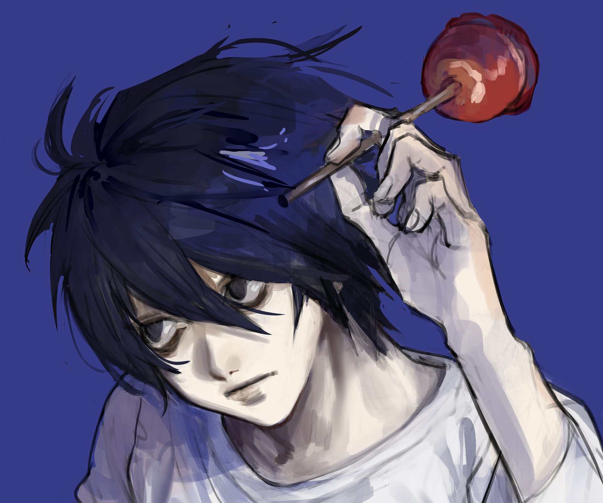 Download L (Death Note) Anime Death Note HD Wallpaper