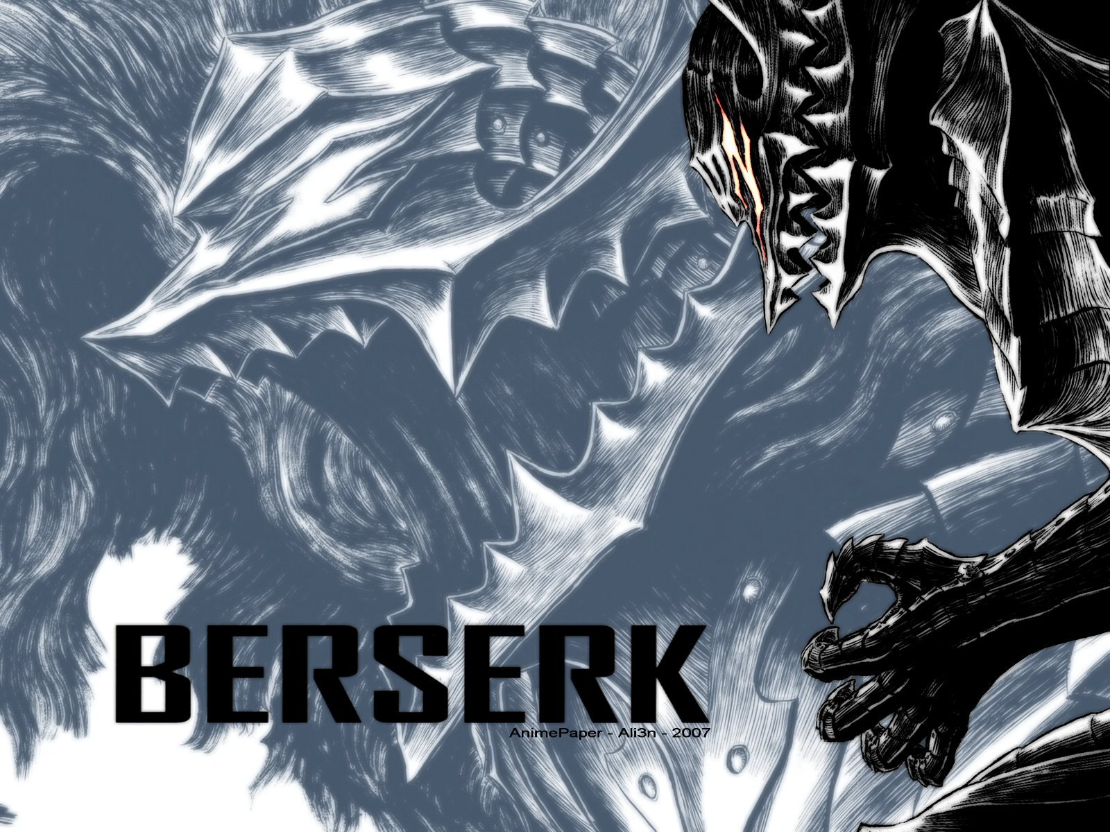 Berserk Anime HD Wallpaper: Dark Fantasy Unleashed | 1600x1200 ...