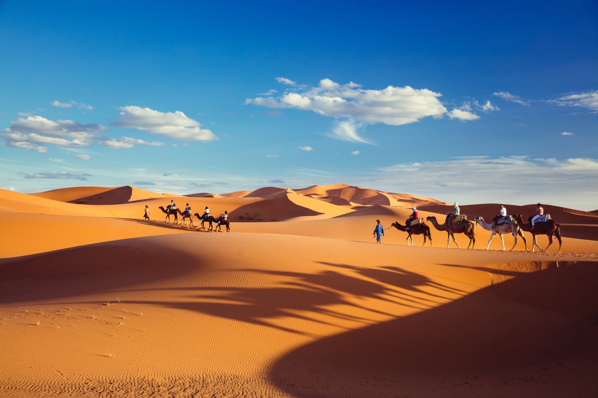 Download Sand Dune Sand Desert Photography Caravan 4k Ultra HD Wallpaper
