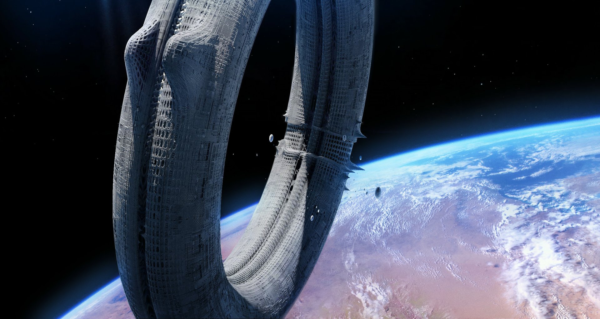 Download The Three-Body Problem Sci Fi Spaceship HD Wallpaper by Ivan ...