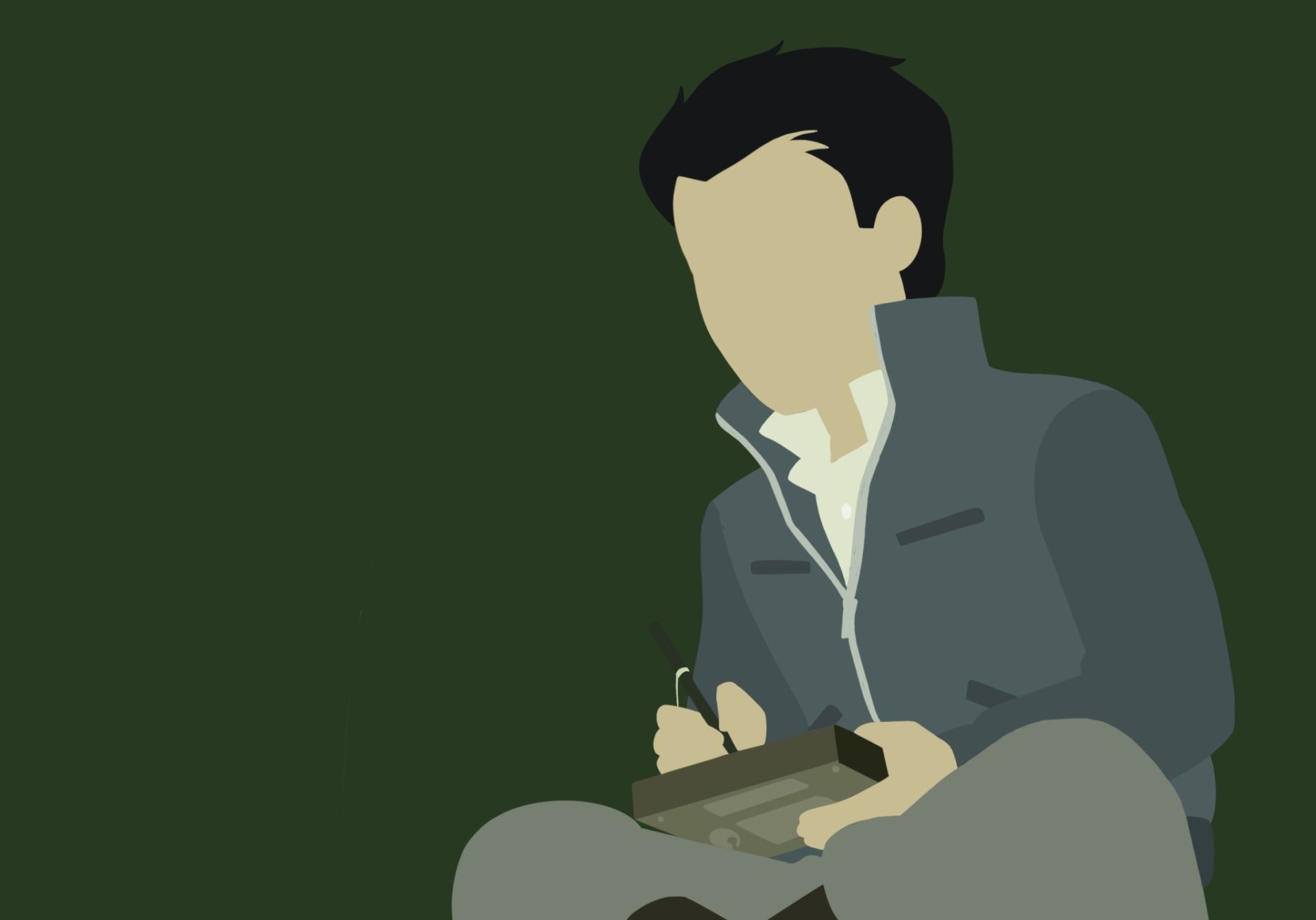 Download Minimalist Min-Gi Park TV Show Infinity Train HD Wallpaper by ...