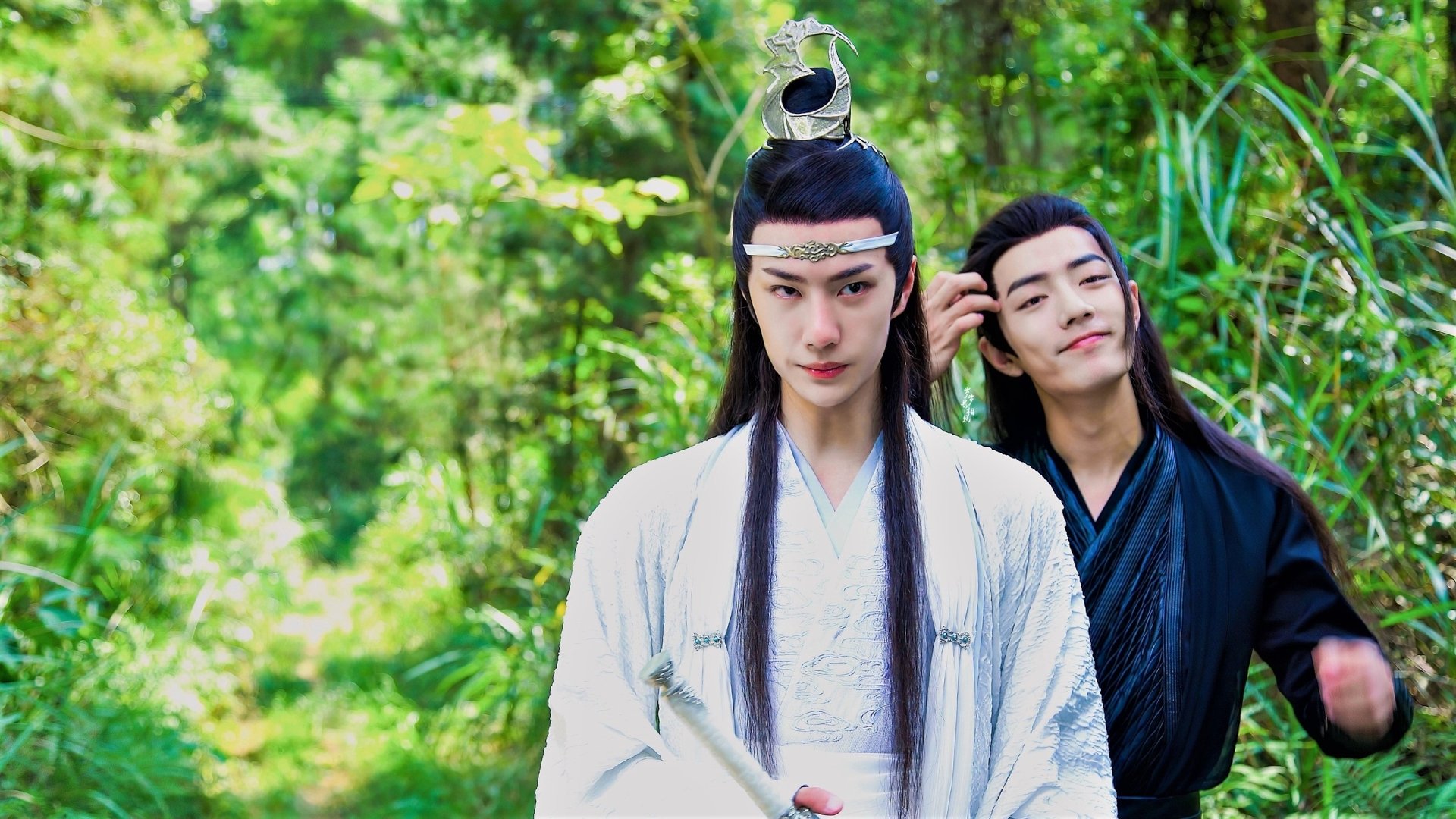 Download Xiao Zhan Wang Yibo Lan Wangji Wei Wuxian TV Show The Untamed HD Wallpaper