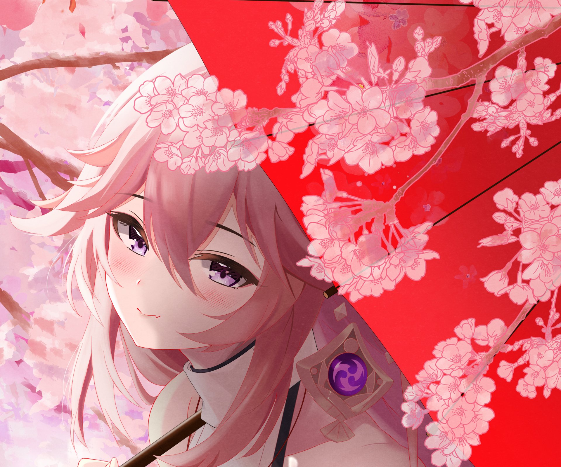 Yae Miko — Guuji of Narukami (2K) | Genshin: Yae Miko 2K Quad HD ...