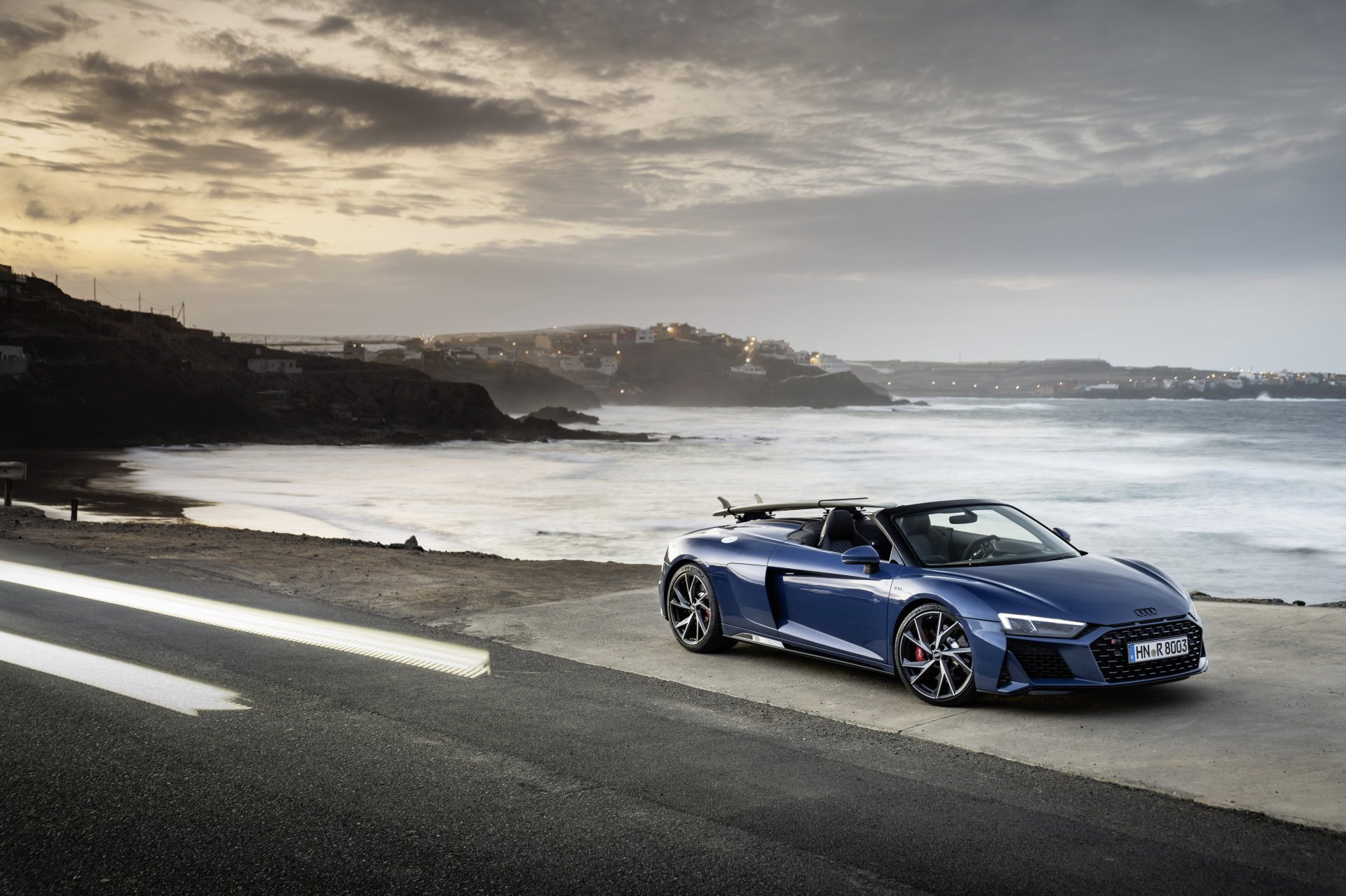 Download Cabriolet Vehicle Audi R8 V10 8k Ultra HD Wallpaper
