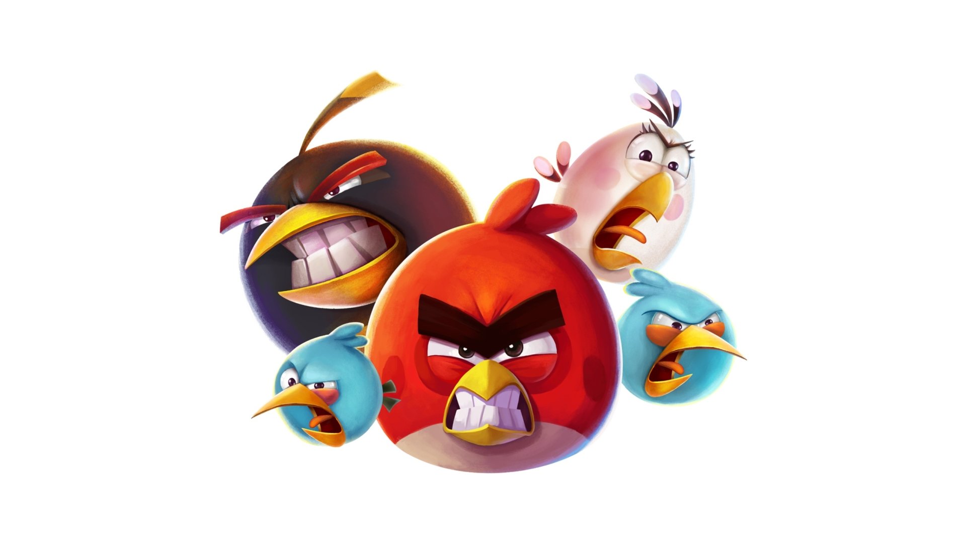 Download Video Game Angry Birds HD Wallpaper