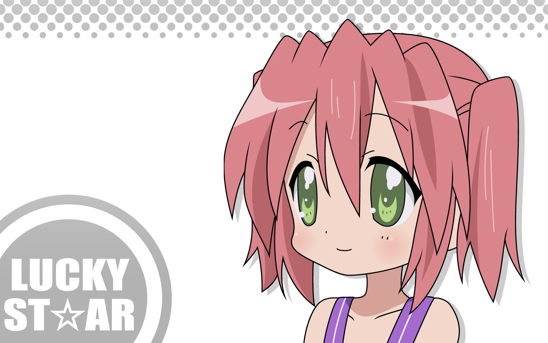 Lucky Star HD Wallpaper — Pink Twin-Tails Charm | 1920x1200 | Wallpaper ...