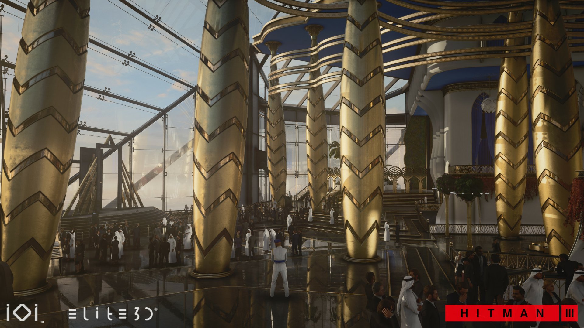 Hitman 3 Game Luxury Venue HD Wallpaper by Martin Garcias Ticoulat