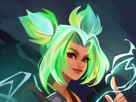 Zeri (League Of Legends) - Desktop Wallpapers, Phone Wallpaper, PFP ...