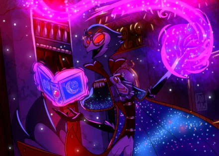 Stolas (Helluva Boss) - Desktop Wallpapers, Phone Wallpaper, PFP, Gifs ...