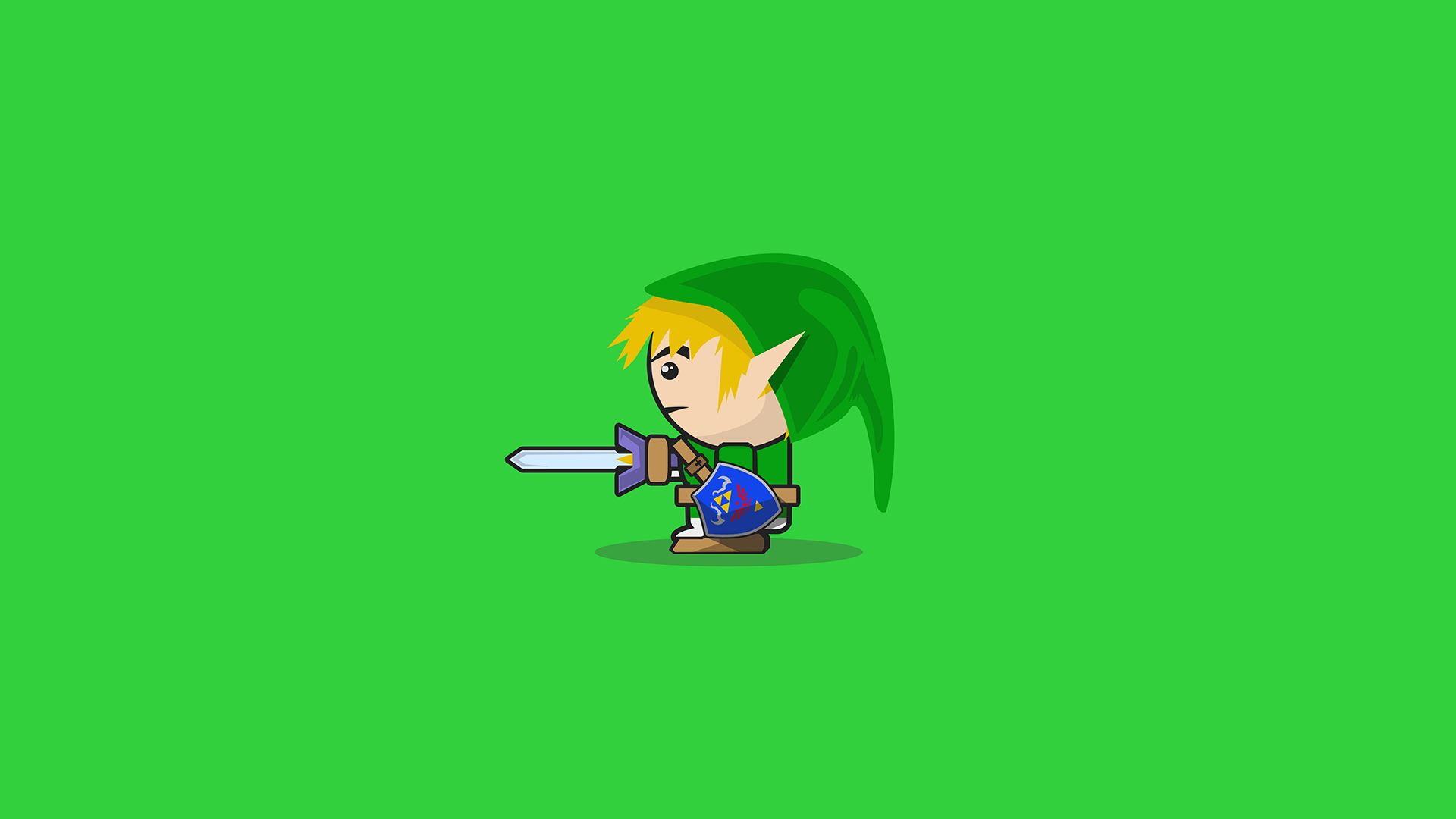 Zelda Simple Background Download Video Game Collage Icons Cartoon