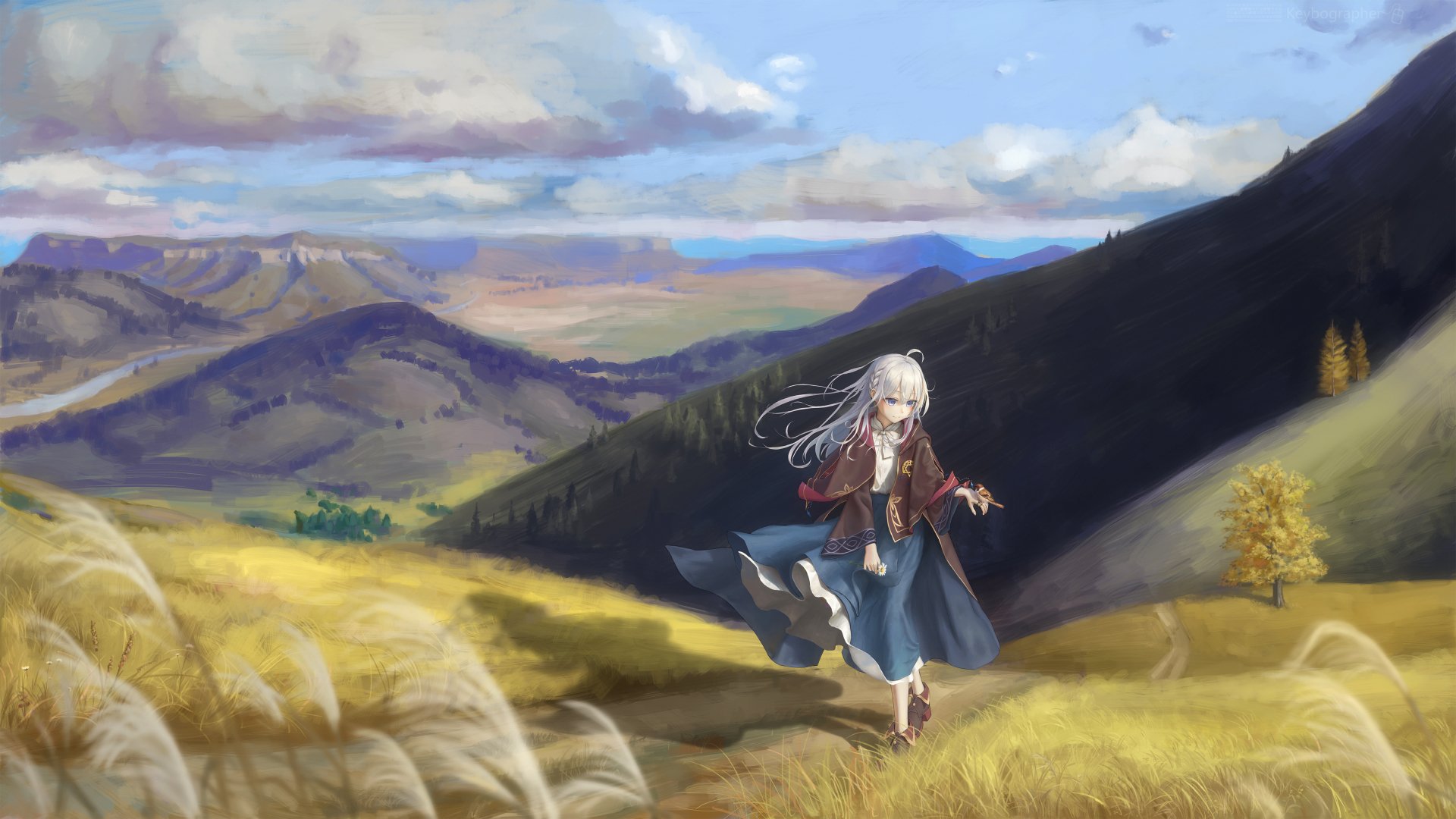 Elaina's Journey: Stunning 4K Anime Wallpaper from Wandering Witch by ...