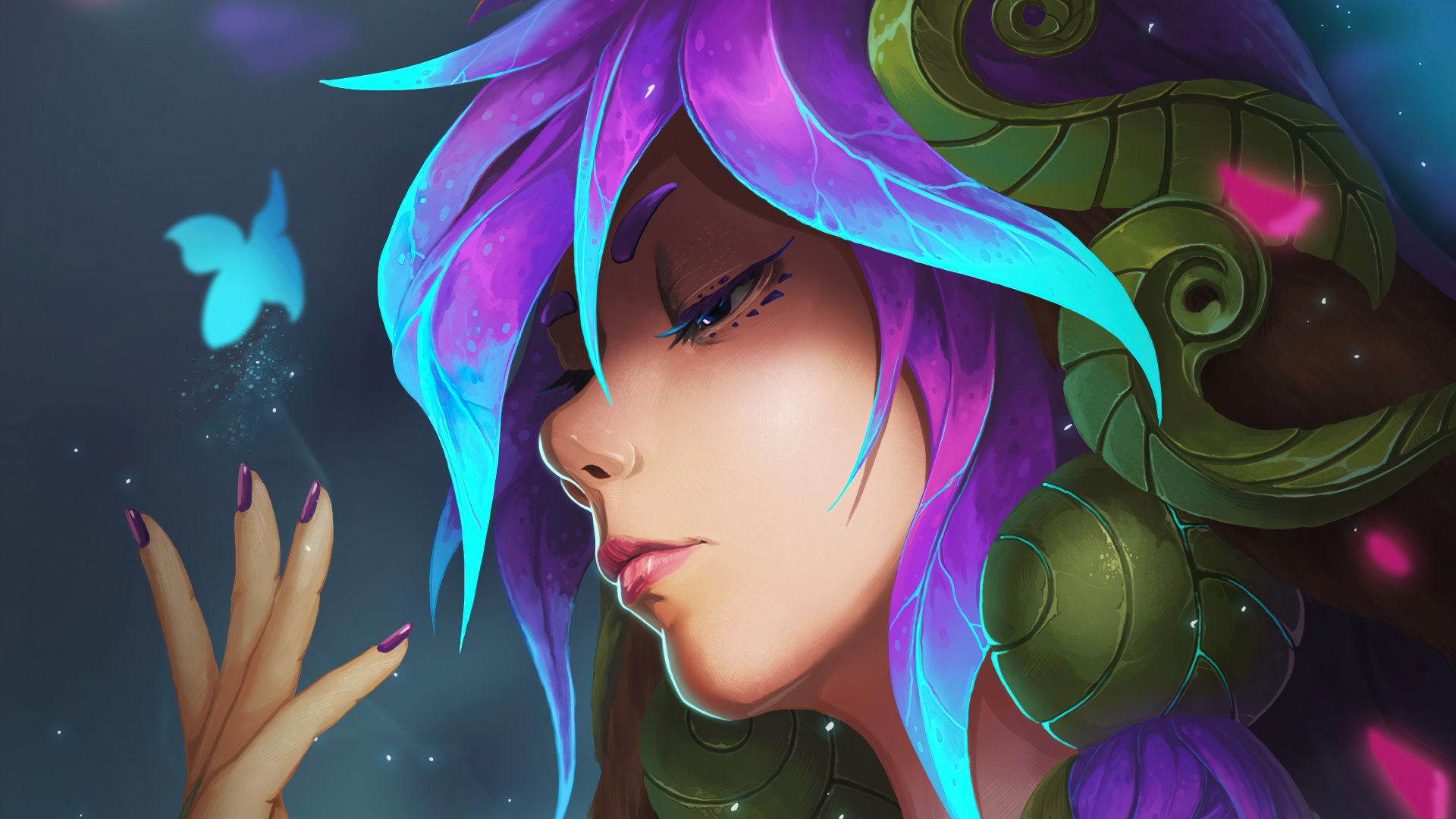 Download Lillia (League Of Legends) Video Game League Of Legends 4k Ultra HD Wallpaper