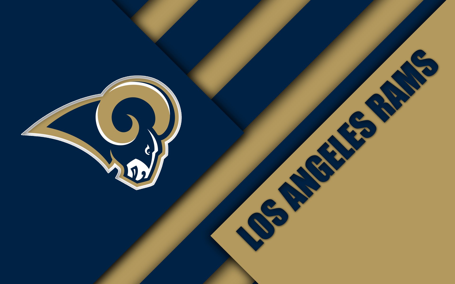 Download Logo Los Angeles Rams Sports 4k Ultra HD Wallpaper