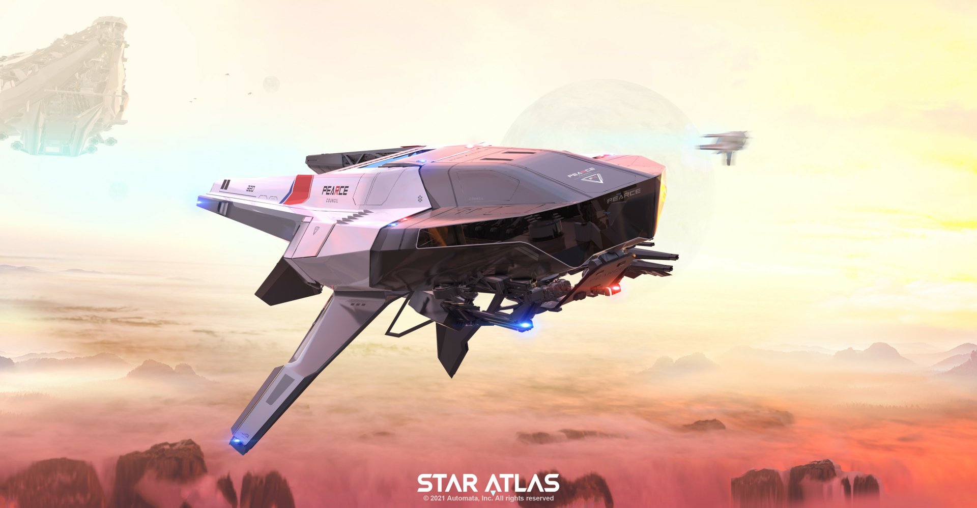 Download Video Game Star Atlas Spaceship Sci Fi Digital Art HD ...