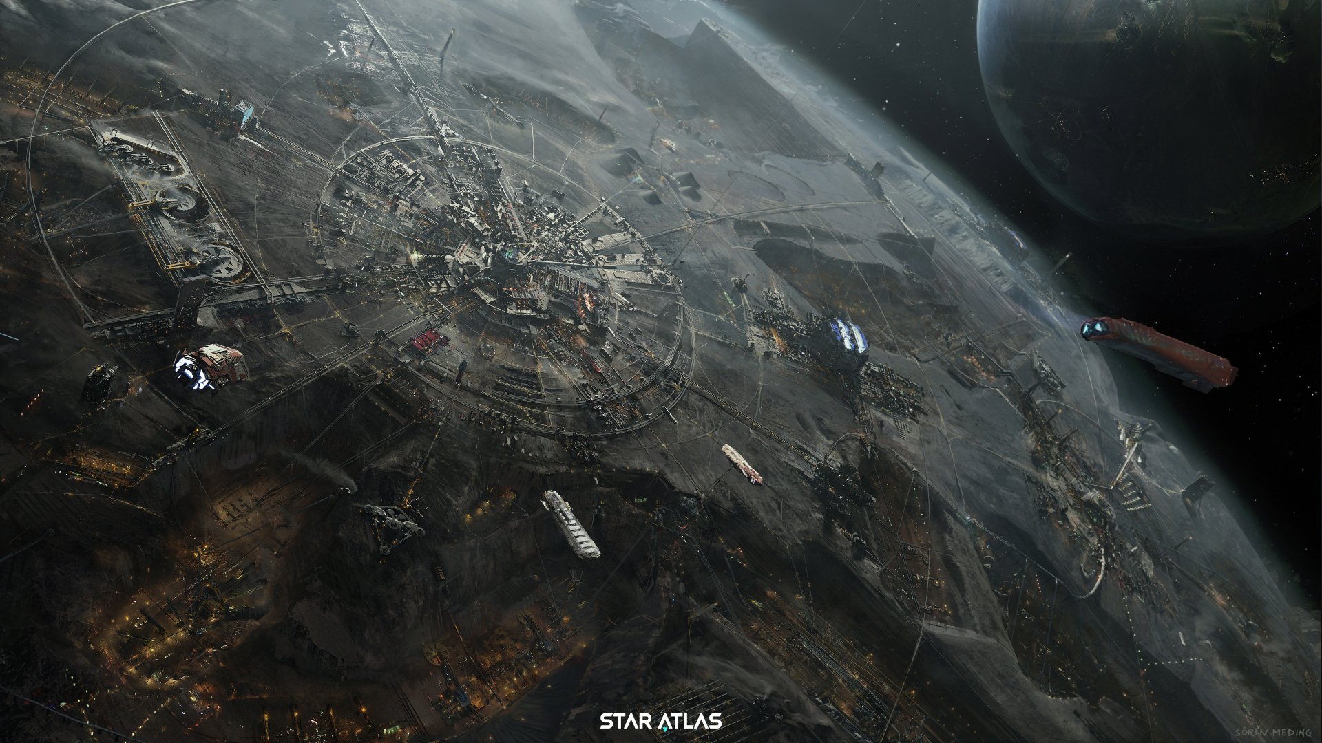 Download Video Game Star Atlas Space Sci Fi Planet 4k Ultra HD ...