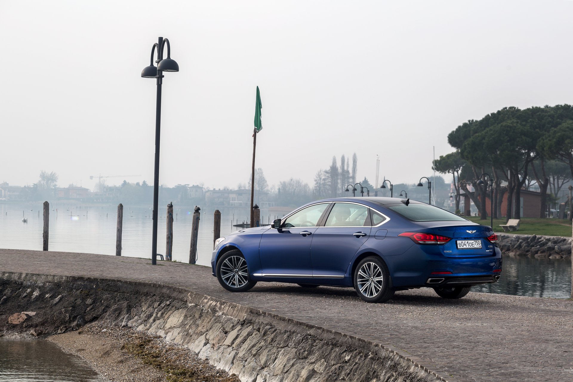 Download Genesis G80 2.0T HTRAC Vehicle Genesis G80 4k Ultra HD Wallpaper