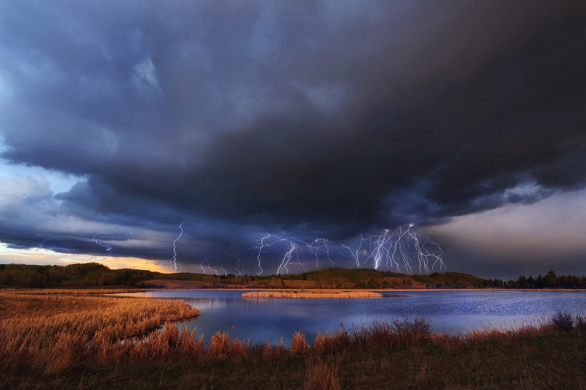 Download Lightning Nature Storm HD Wallpaper