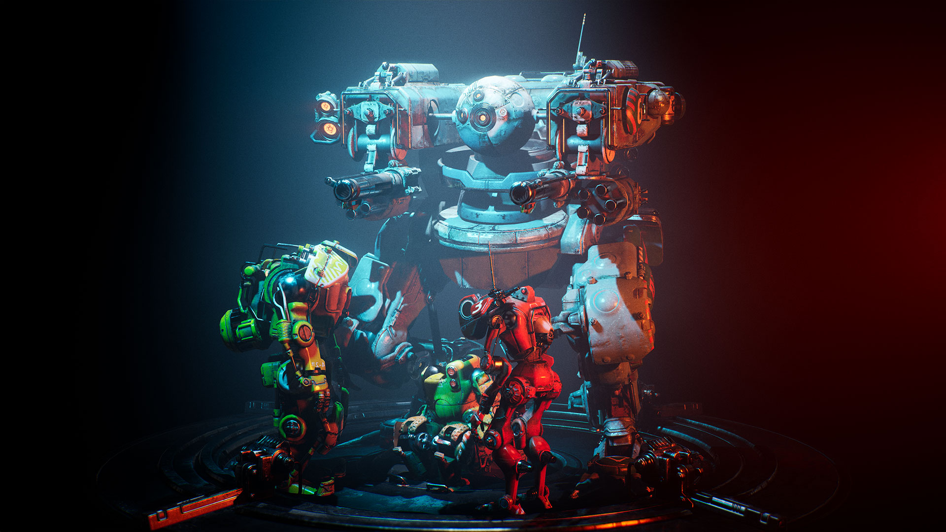 Download Futuristic City Video Game The Ascent 4k Ultra HD Wallpaper