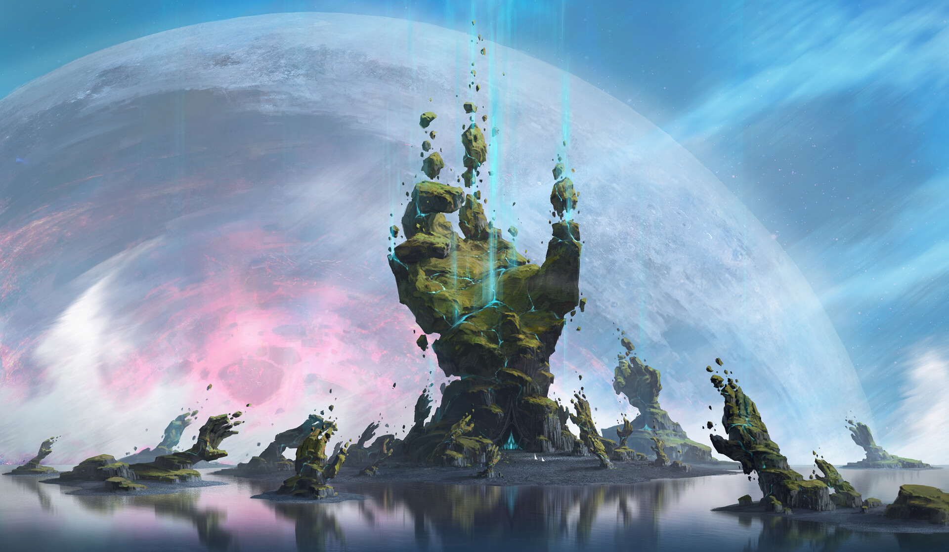 Download Fantasy Statue HD Wallpaper by Frank Sun