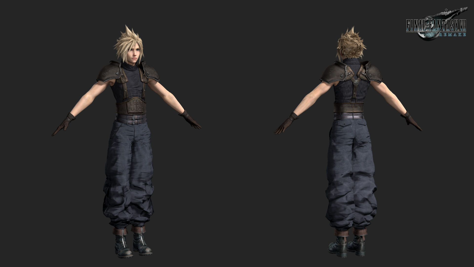 Download Cloud Strife Video Game Final Fantasy VII Remake 4k Ultra HD ...
