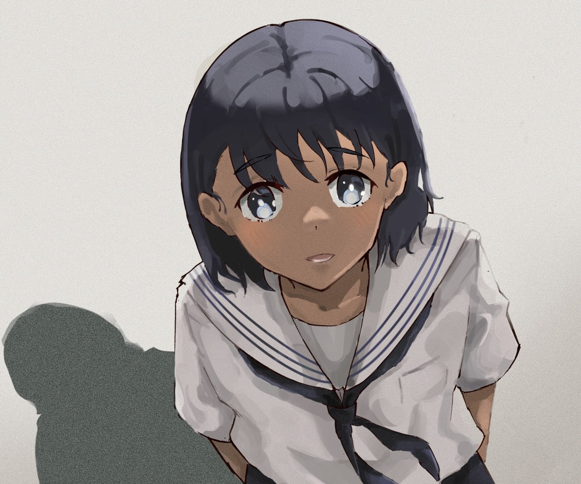 Download Mio Kofune Anime Summer Time Rendering HD Wallpaper by 水