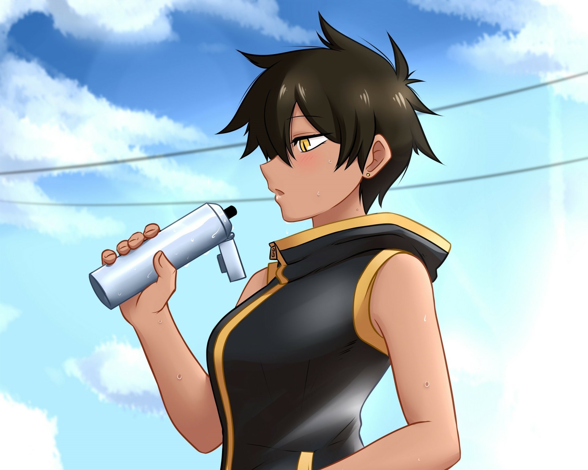 Download Natsumi Kurobe Anime My Senpai Is Annoying HD Wallpaper by ...