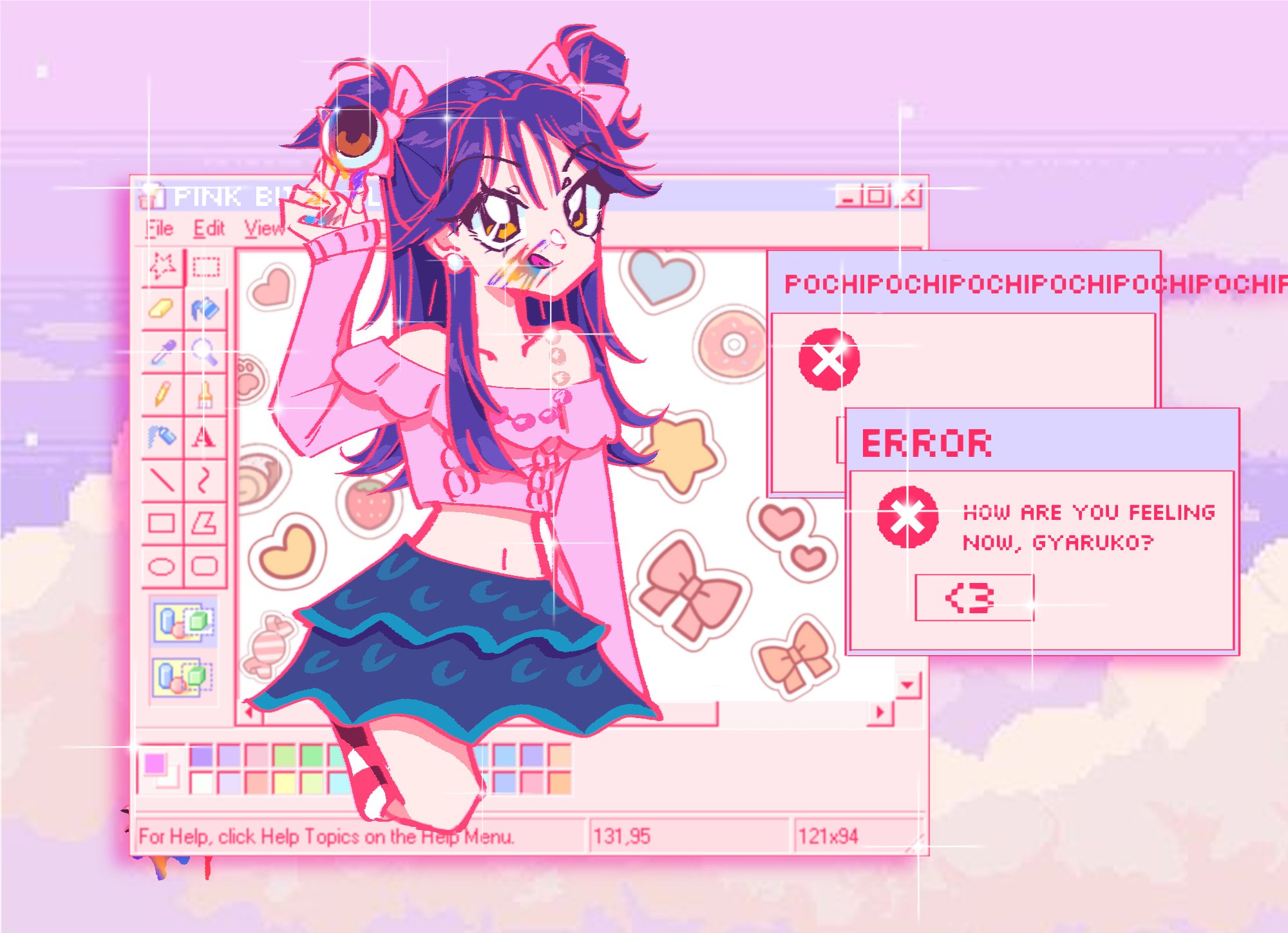 Download Minako (PBC) Anime Girl Anime Girl HD Wallpaper