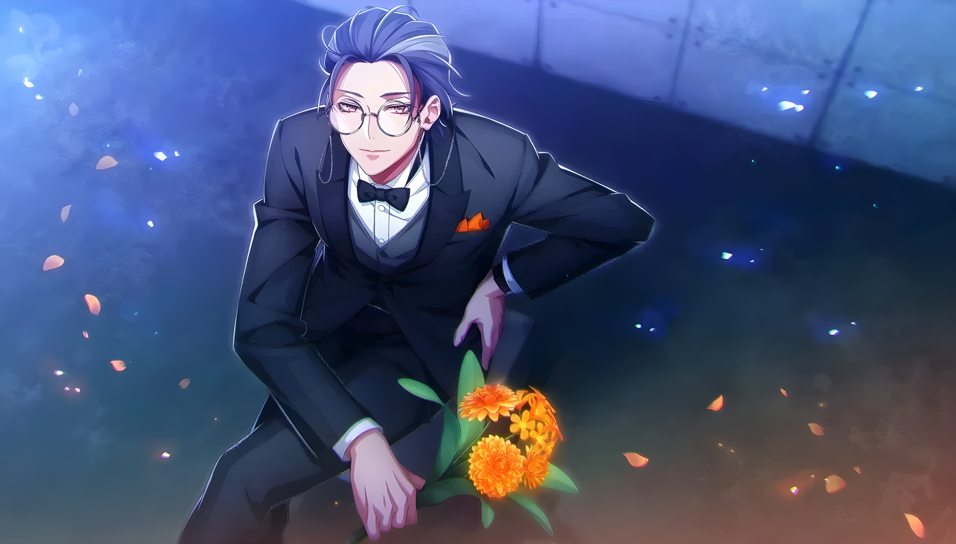 Download Rosho Tsutsujimori Anime Hypnosis Mic 4k Ultra HD Wallpaper