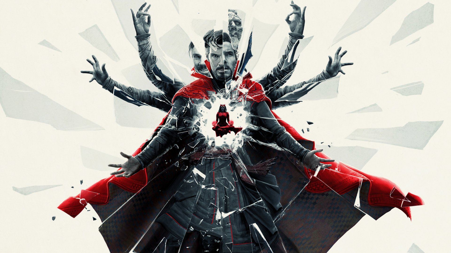 Doctor Strange Multiverse HD Wallpaper – Benedict Cumberbatch Magic ...