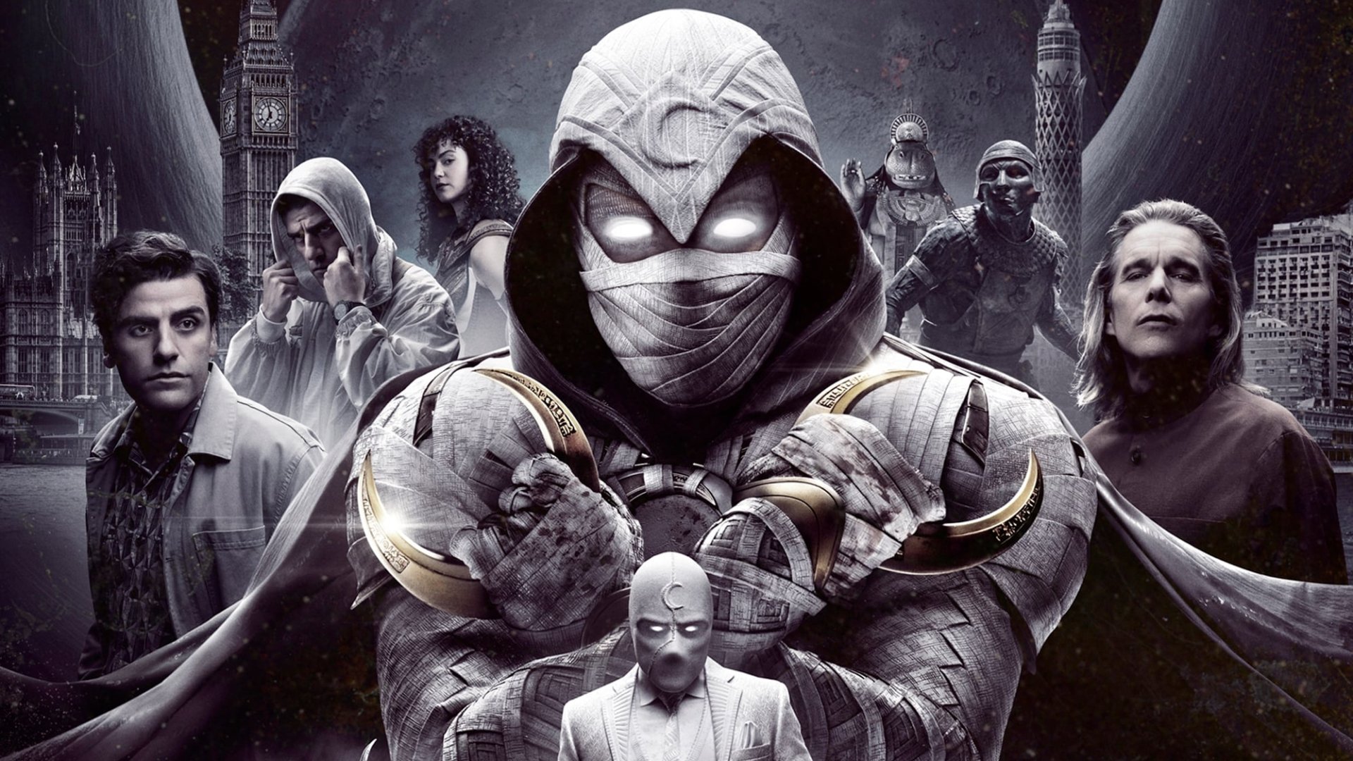 Download TV Show Moon Knight HD Wallpaper | 2000x1125 | Wallpaper Abyss