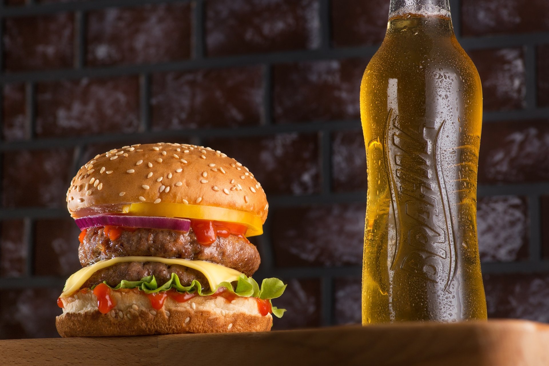 Download Food Burger HD Wallpaper