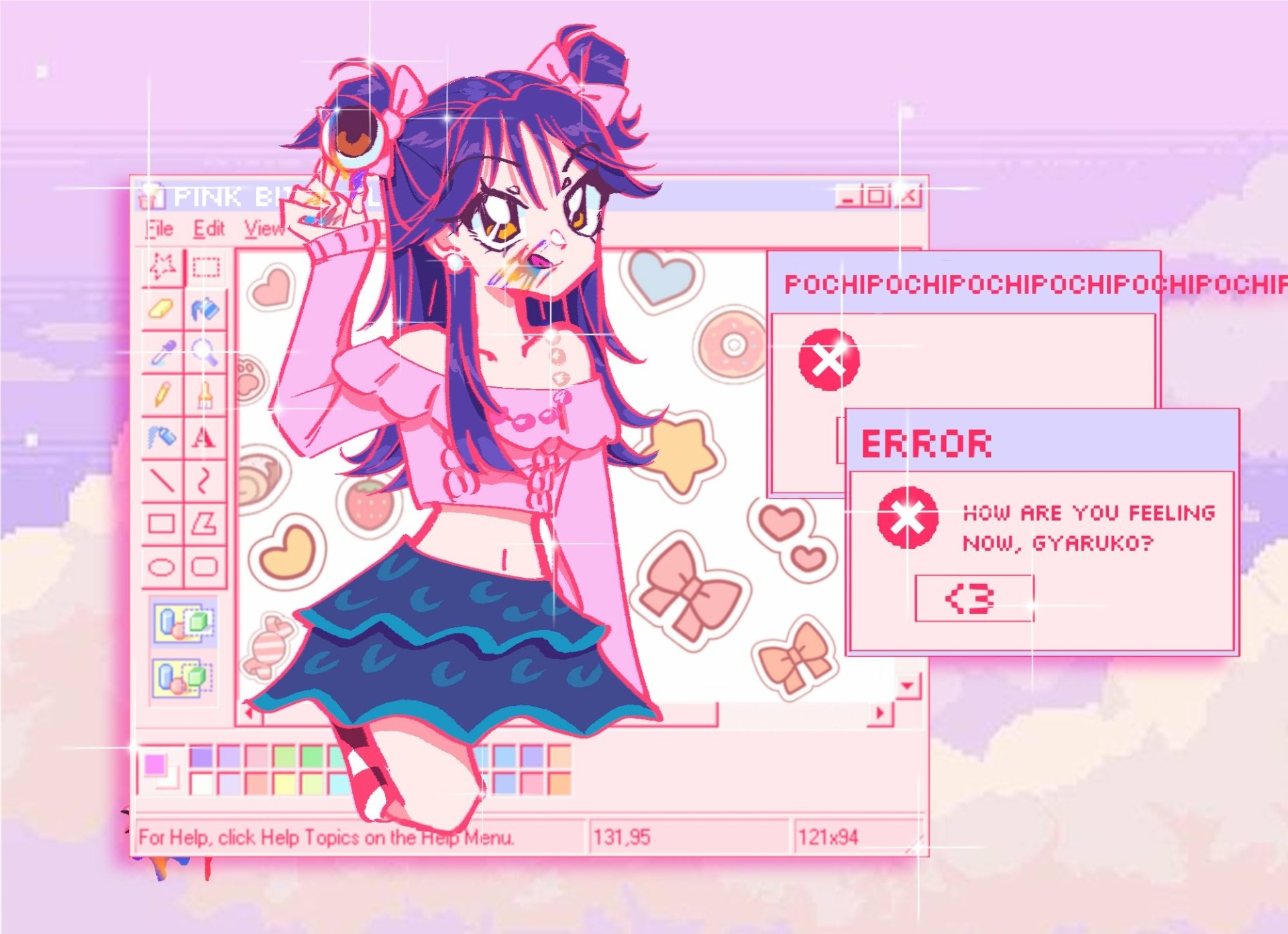 Download Minako (PBC) Anime Girl Anime Girl HD Wallpaper